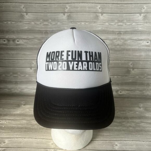 Accessories | Funny Saying Trucker Foam Style Mesh Cap Hat | Poshmark